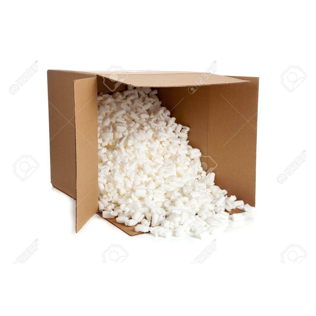 Styrofoam Peanuts Box Fillers 100 grams | Shopee Philippines
