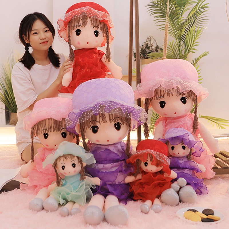 Forever Star Cute Flower Fairy ragdoll Stuffed Toy Pillow Rag doll ...