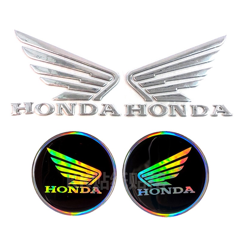 * Ready STOCK * 3D Rainbow Honda Motorcycle Stickers CBR190 CBR300 ...