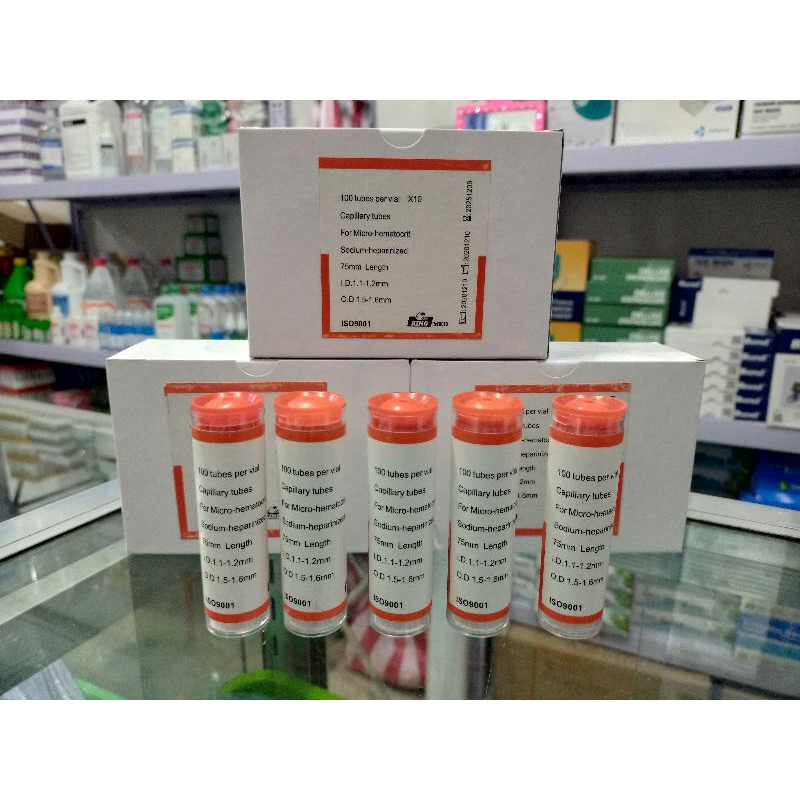 Capillary Tubes - 10 vials - 100 tube per vials | Shopee Philippines