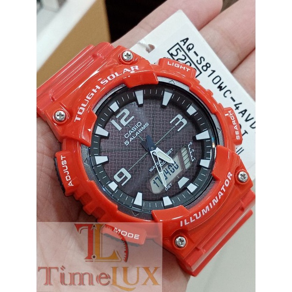 Casio Rubber Tough Solar AQ-S810WC-4A | Shopee Philippines