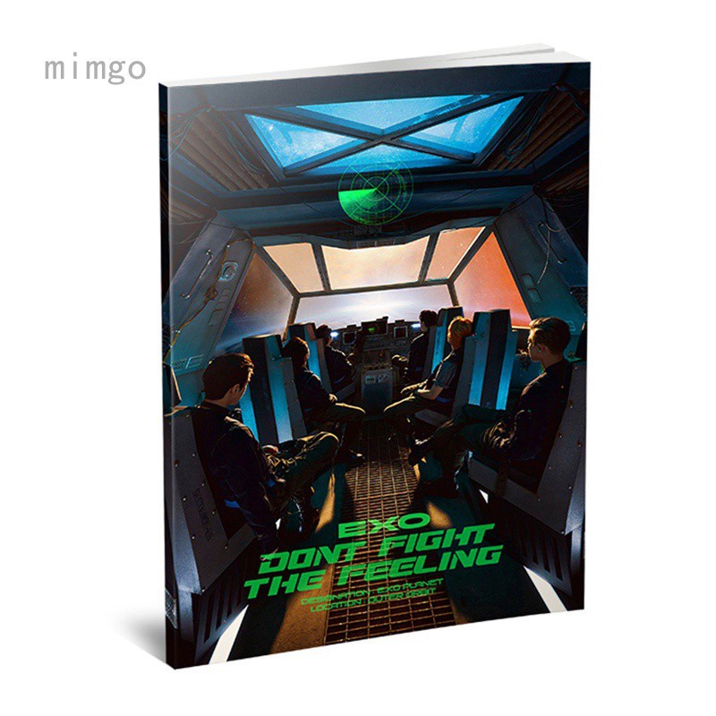 Mimgo6 EXO Special Album [DON’T FIGHT THE FEELING] Photo Book Ver.2 CD+Book+Poster+Card presyo ₱351