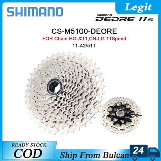 Shimano Deore 11S CS-M5100 Cassette MTB 11V K7 Mountain Bike Sprocket ...