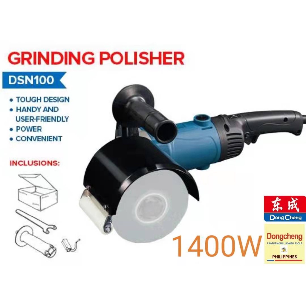 ORIGINAL DONGCHENG GRINDING POLISHER 1400W DSN100 | Shopee Philippines
