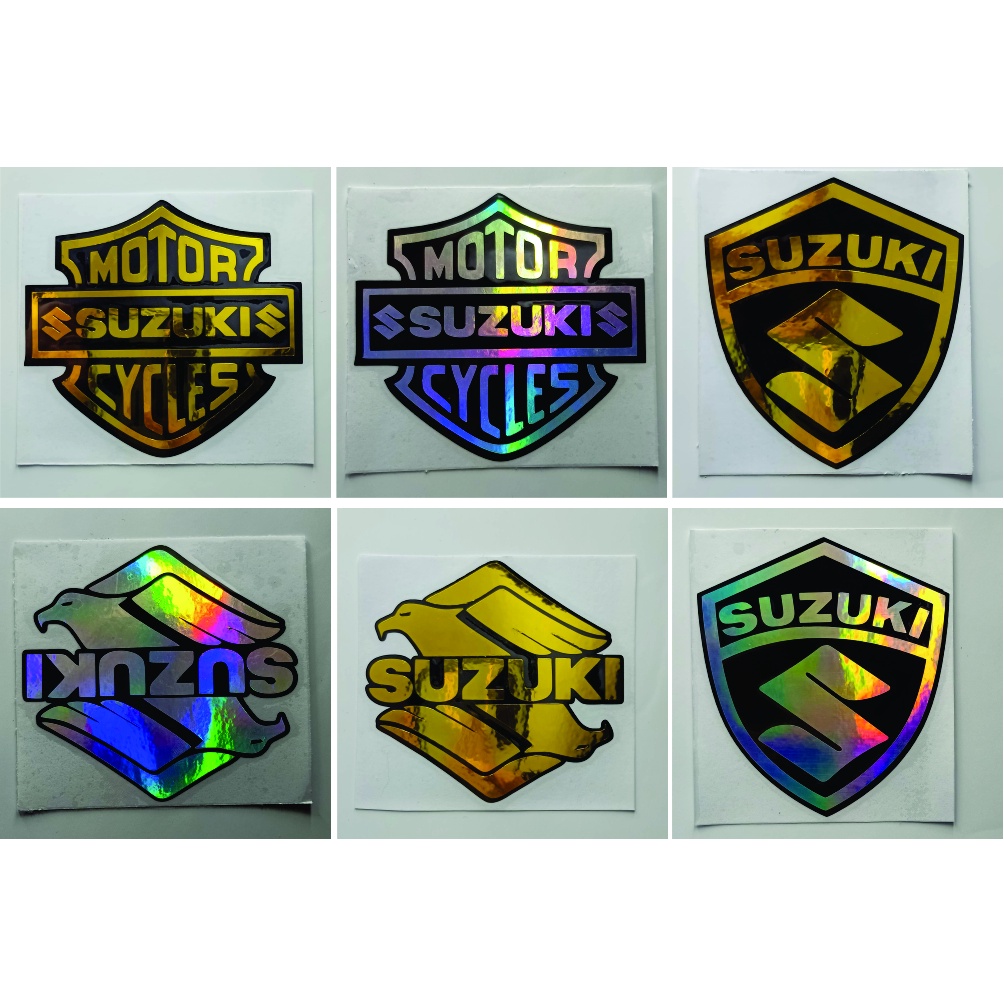 SUZUKI Motorcycles Logo Decal Cutout Sticker | Shopee Philippines