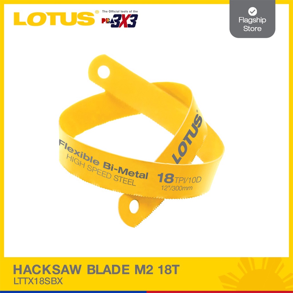 Lotus Hacksaw Blade M2 18TPI LHS1218T/LTTX18SBX (1pc) - Cutting Tools ...