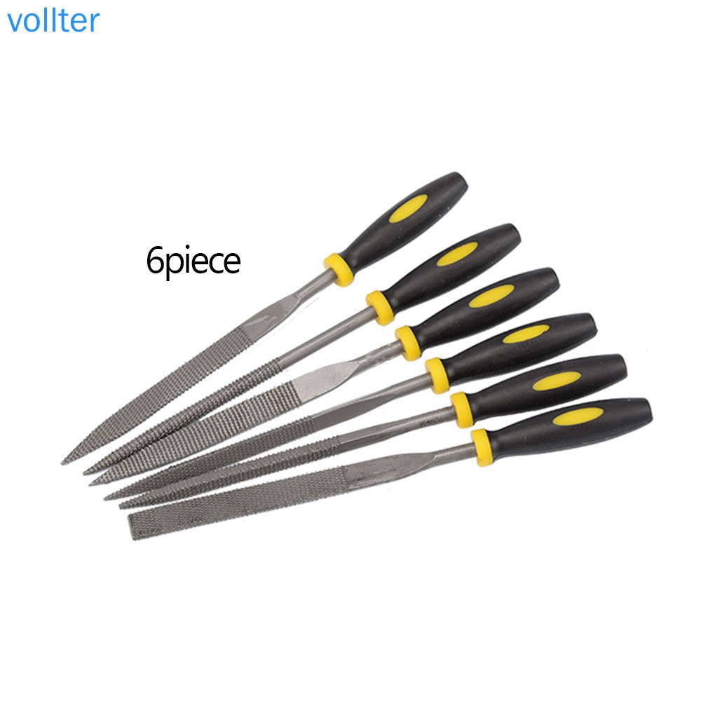 VOLL - 6 Pcs/set Woodworking File Carbon Steel Rasp Burr Removal ...