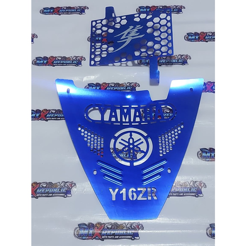Yamaha Sniper 155 Front Engine Cover with Radiator set | Shopee Philippines