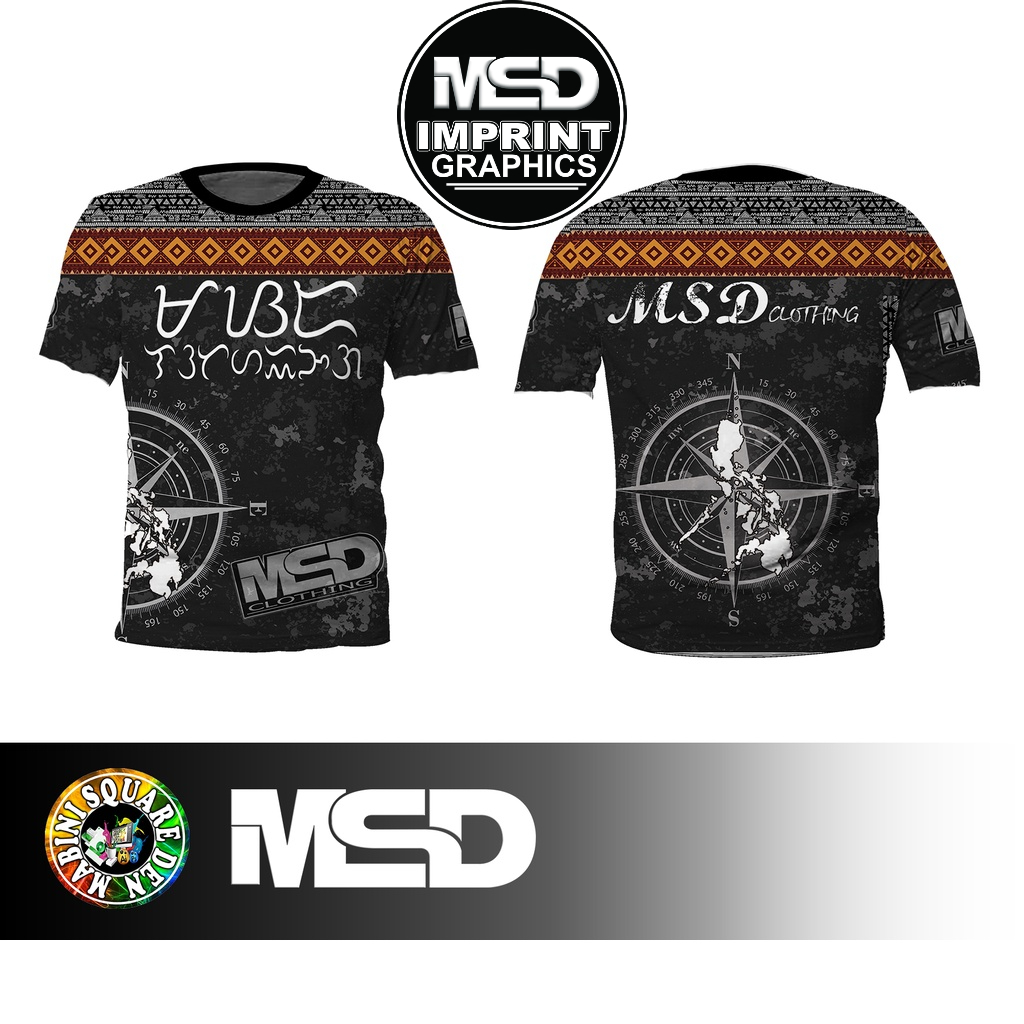 MSD CLOTHING LINE NEW DESIGNS T-SHIRT FULL SUBLIMATION V1 | Shopee ...