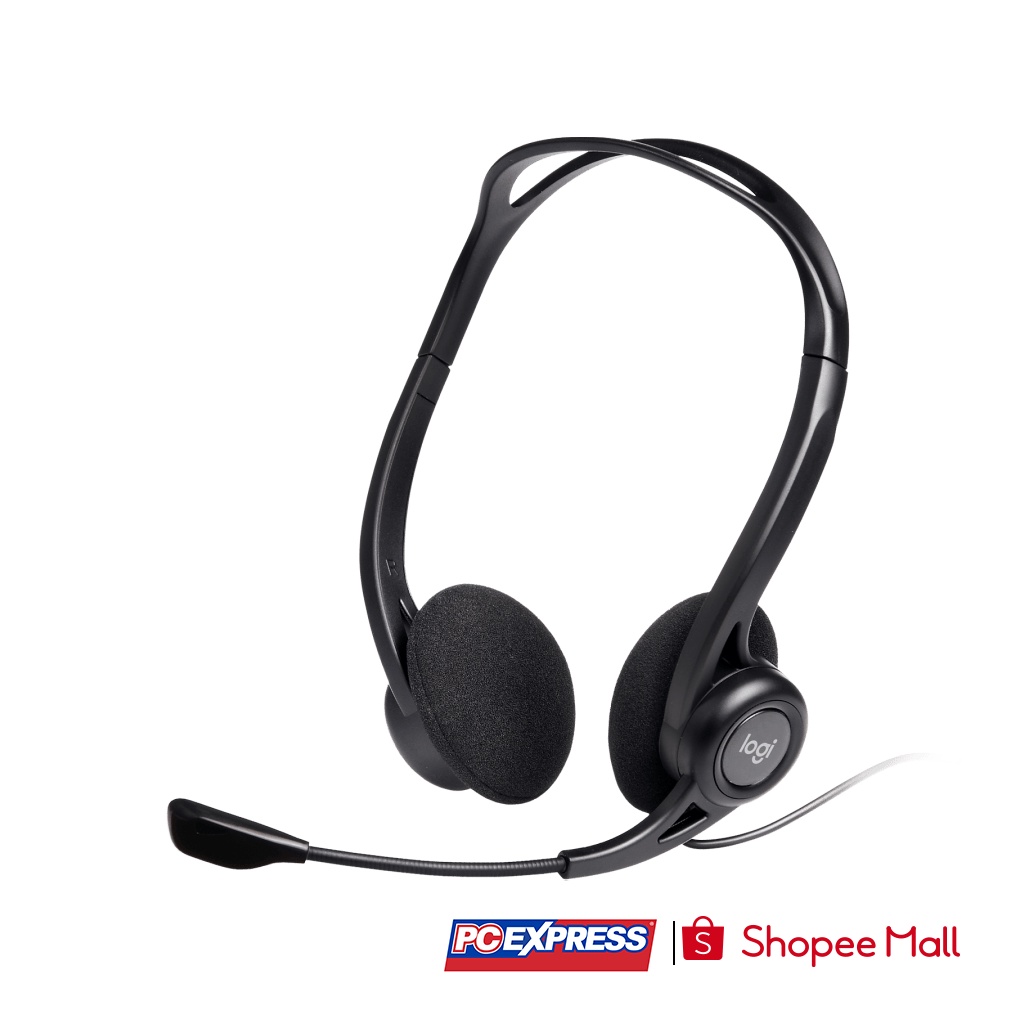 LOGITECH H370 USB W/ MIC HEADSET | Shopee Philippines