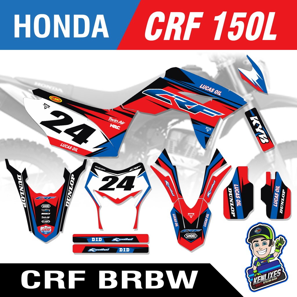 Honda CRF 150 Full Body Sticker Decals | Shopee Philippines