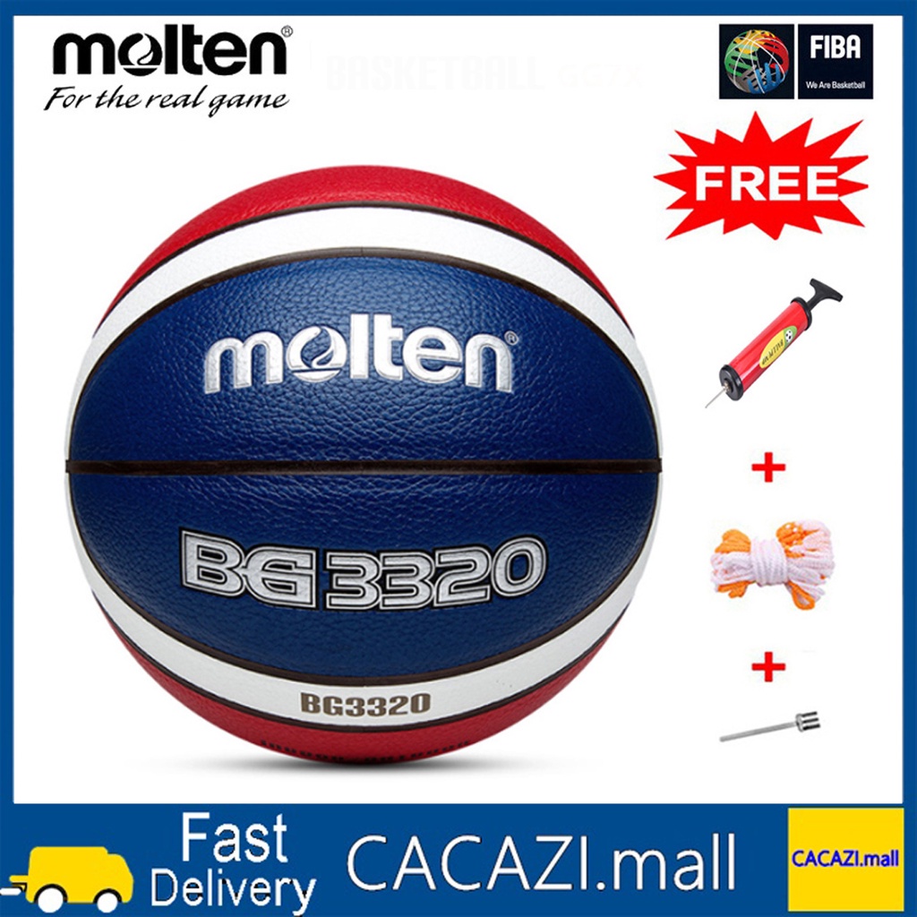 Original Molten Basketball Ball BG3320 PU Leather Outdoor Training Ball ...