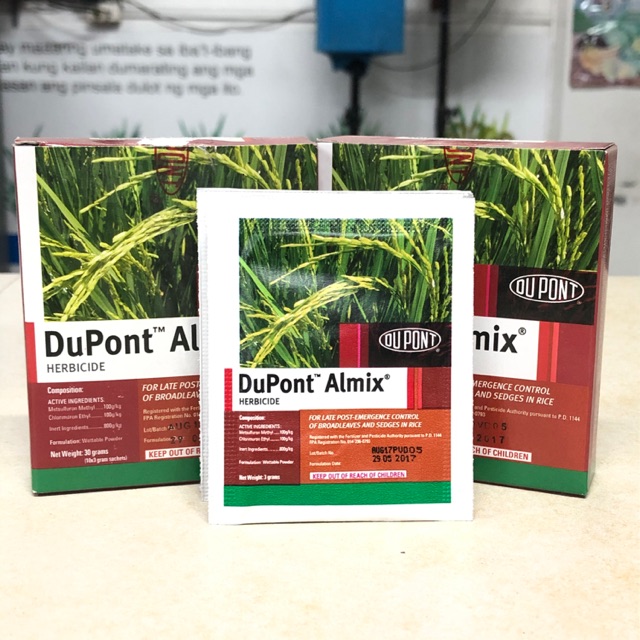 DUPONT ALMIX RED HERBICIDE (FOR BROAD LEAVES AND SEDGES) | Shopee ...