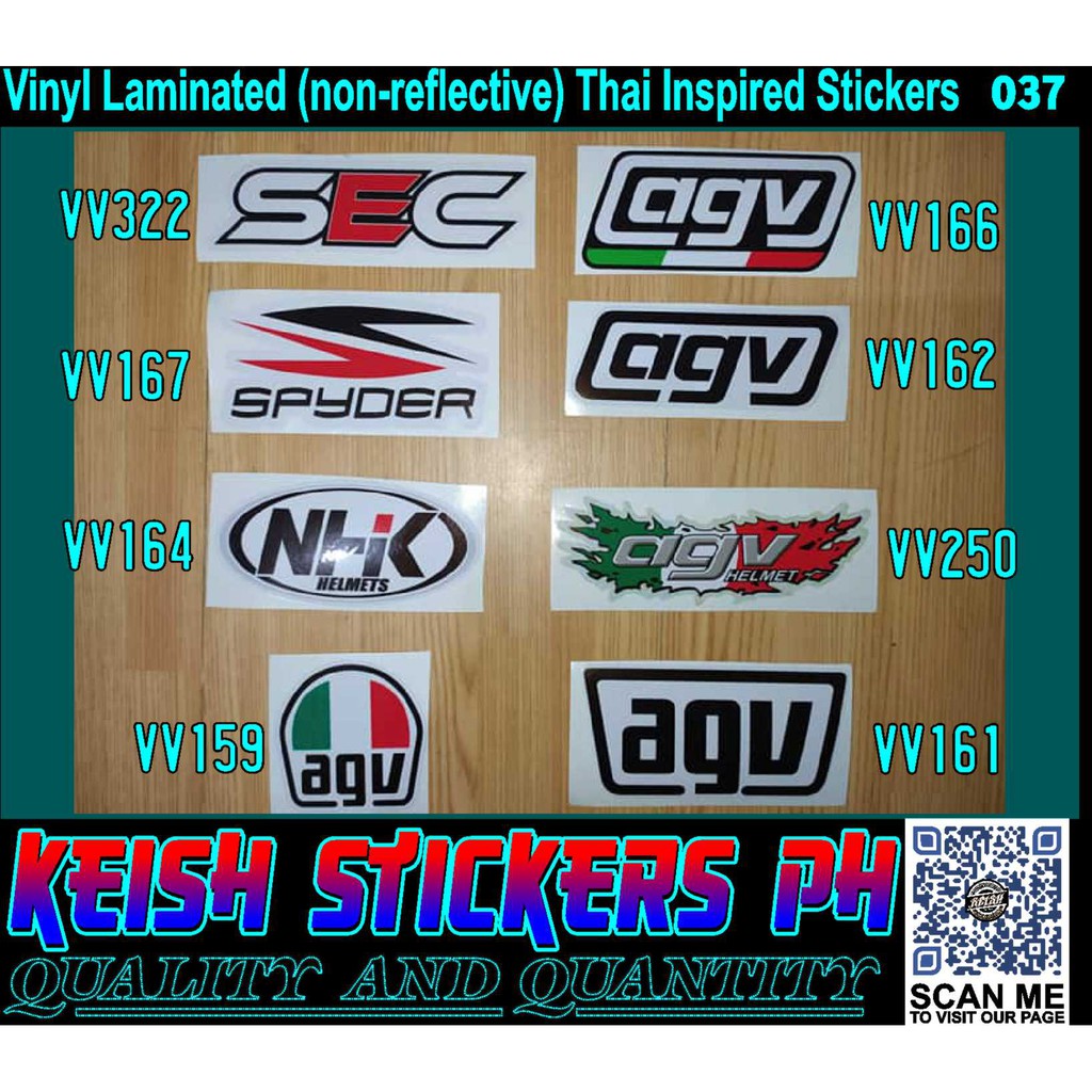 Vinyl Laminated Stickers 037 | Shopee Philippines