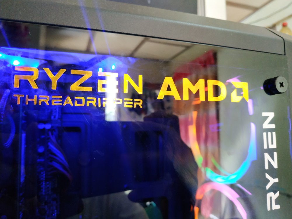AMD Threadripper Ryzen 3 5 7 PC Processor Tower CPU Computer Casing ...