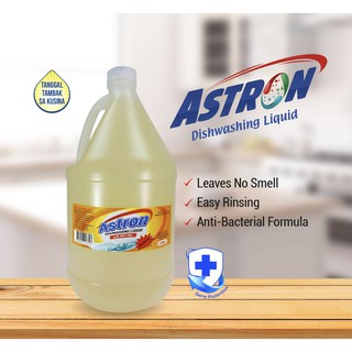 Astron Dishwashing Liquid Unscented 1 Gallon (Bundle of 2) | Shopee ...