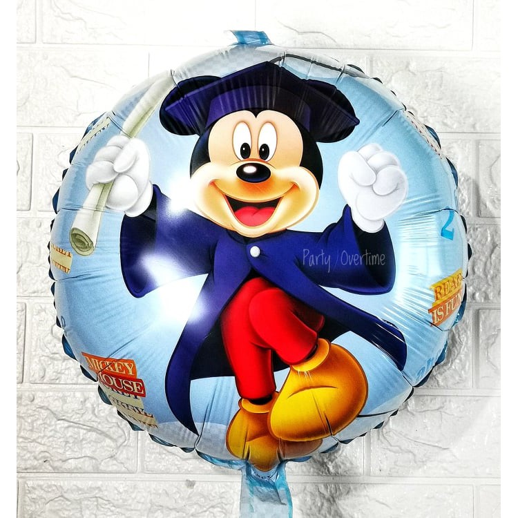 3 pcs Mickey Mouse Toga Graduate Graduation design Congratulations ...