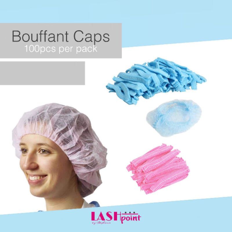 bouffant cap 100pcs per pack for Salon use | Shopee Philippines