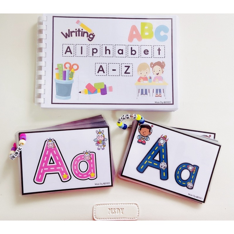 Writing Alphabet A-Z Flashcard and Booklet Set | Shopee Philippines