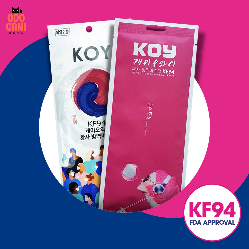 [10pcs] KOY KF94 Mask Korea ( 4ply mask / 3d mask / korean mask ...
