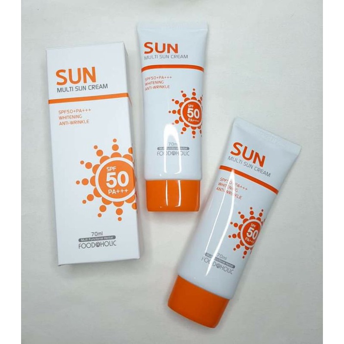 FOODAHOLIC Multi Sun Cream SPF50 PA+++ | Shopee Philippines