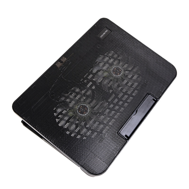 (DUAL FAN) Universal Adjustable Laptop Stand with dual cooling fan with ...