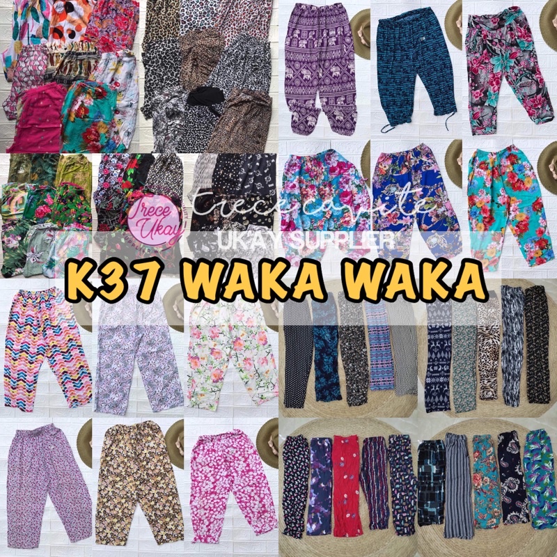K37 WAKA WAKA PANTS UKAY BALE | Shopee Philippines