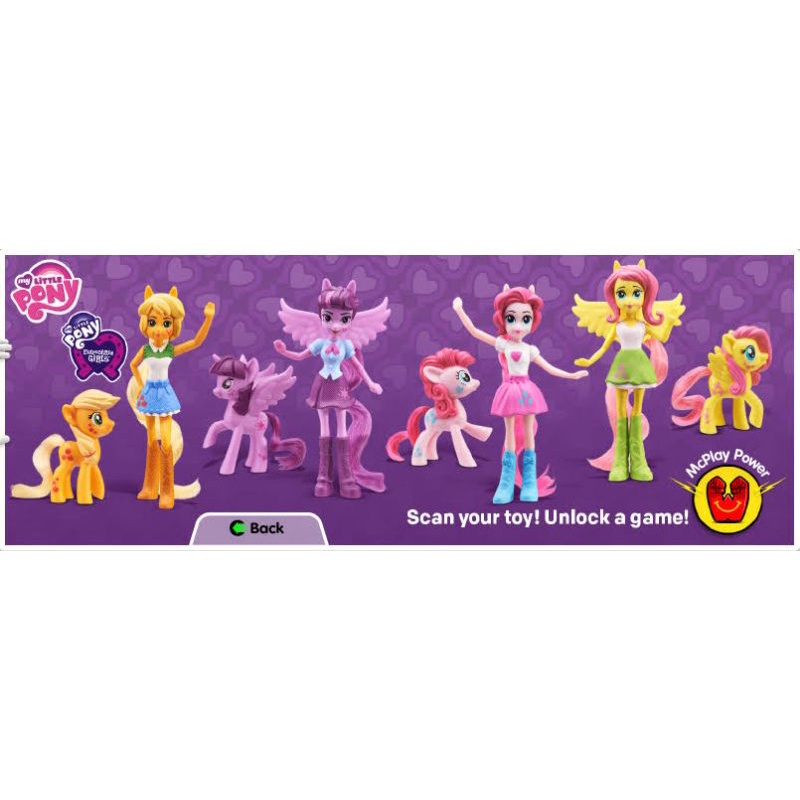 Mcdonalds Happy Meal Toys 2022 My Little Pony