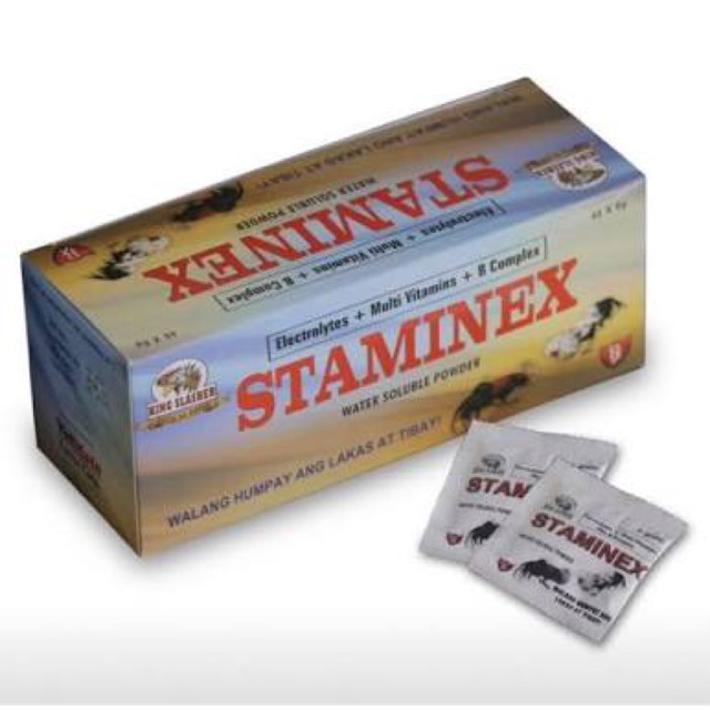 Staminex 6g for Gamefowl (1 Sachet) | Shopee Philippines