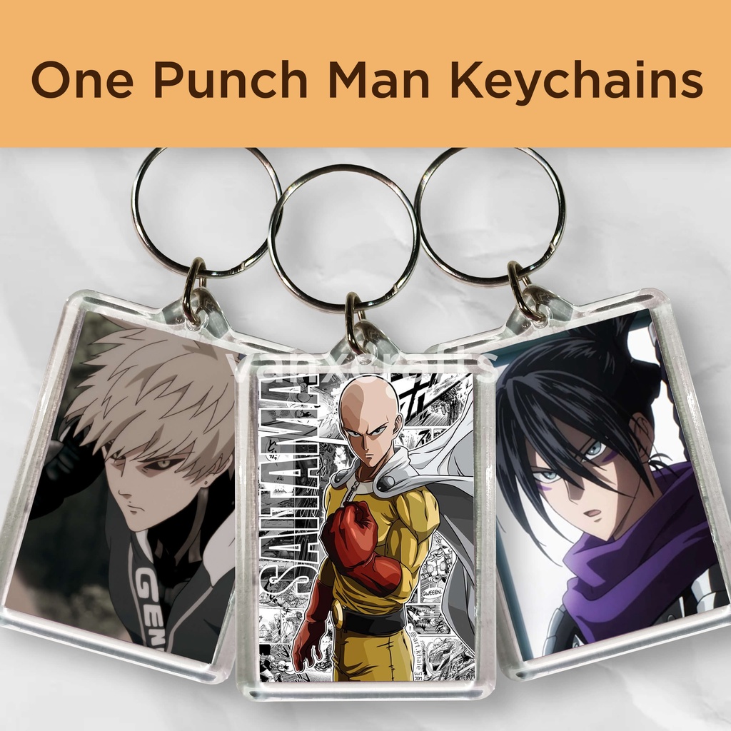 One Punch Man Keychains | Shopee Philippines