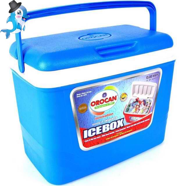 Mr Dolphin Orocan Ice Box Chest Insulated Cooler 15 Liters Shopee