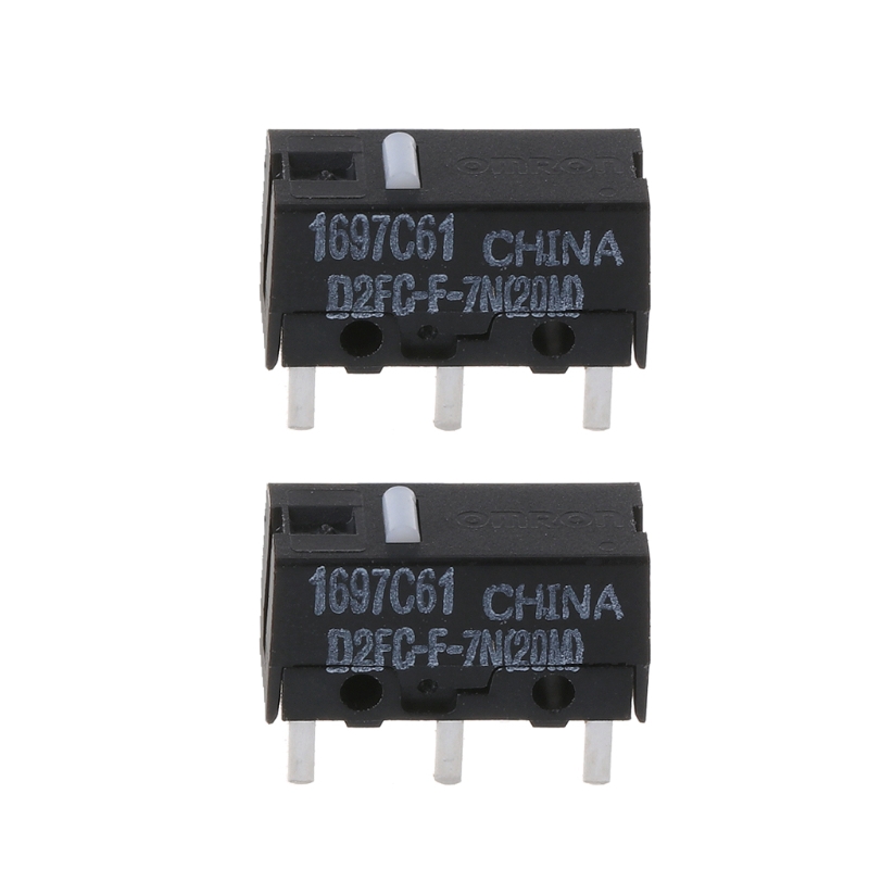 2Pcs Original OMRON Mouse Micro Switch D2FC-F-7N 20m for Logitech RAZER | Shopee Philippines