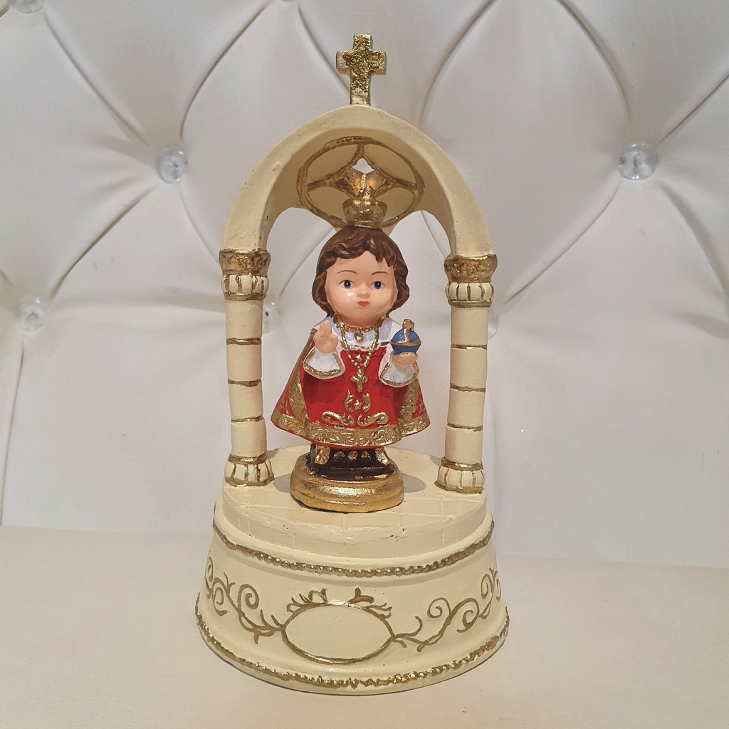 Bambini Chibi Mini Santo Nino Statue(9cm) w/ Retablo (19cm) / Altar Set ...