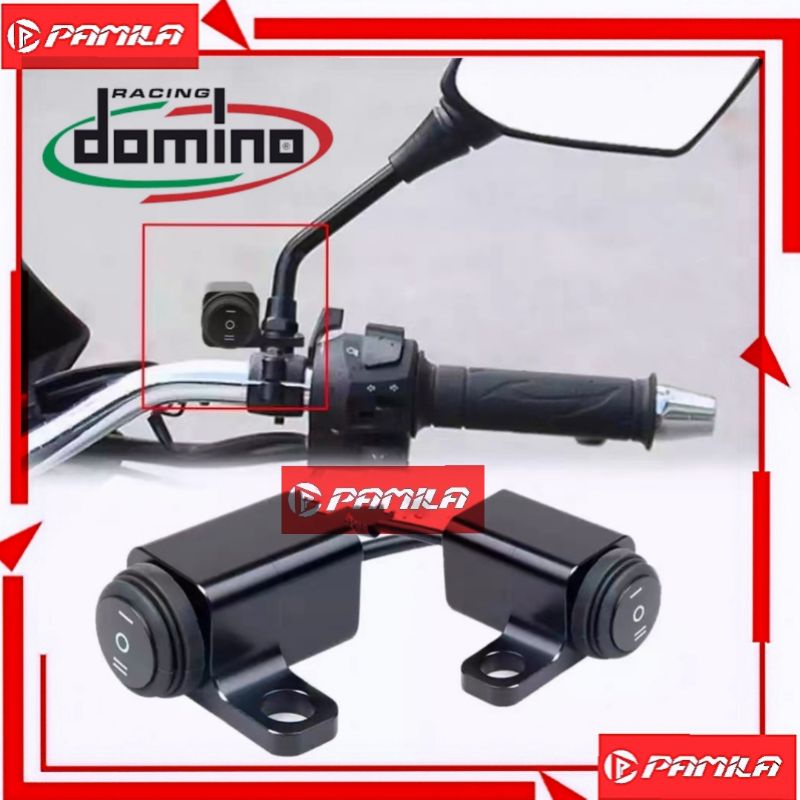 Domino 3way Switch Mini Driving Light Mirror Mount Switches 3 Way ...