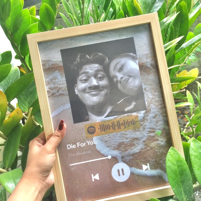 SPOTIFY FRAMES (PRINTED IN SPECIAL PAPER) | Shopee Philippines