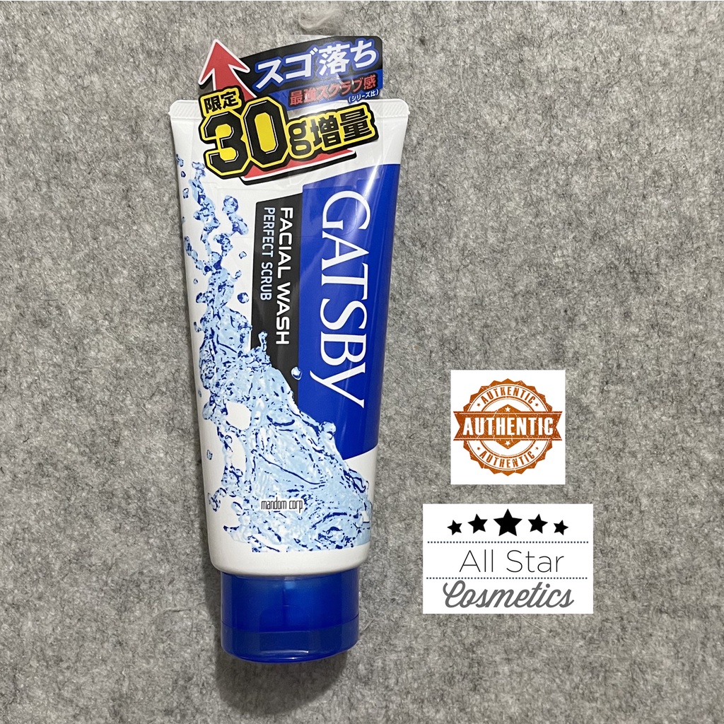 Gatsby Japan Perfect Scrub Facial Wash 160g | Shopee Philippines