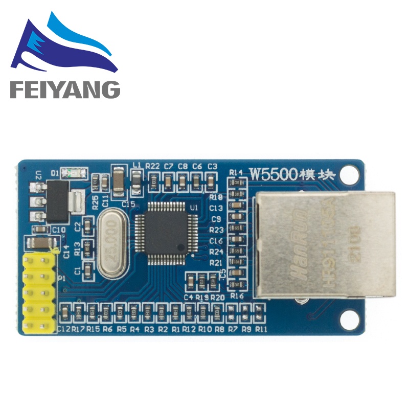 W5500 Ethernet Shield Lan Network Module Support Tcpip 51 Stm32 Microcontroller Program With