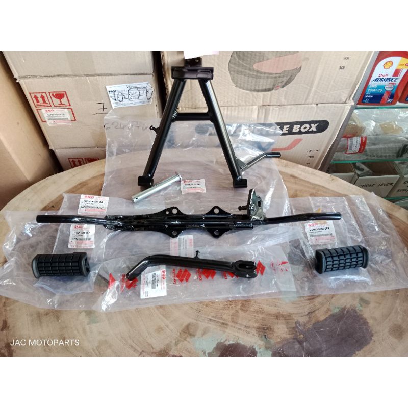 smash footrest/sidestand/center stand(orig parts) | Shopee Philippines