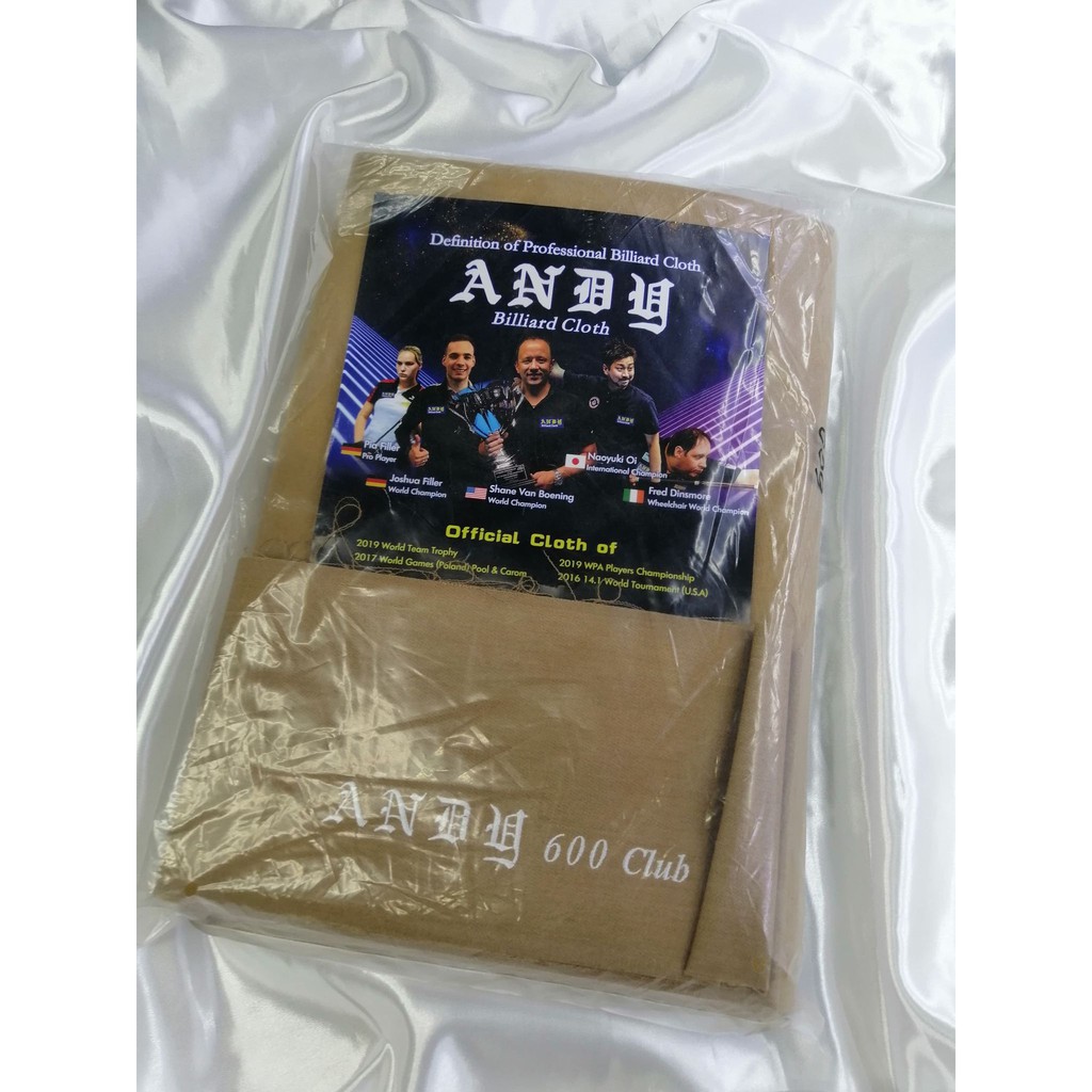 ANDY CLOTH 600 BILLIARD CLOTH / TAPETE NG BILYARAN / GAMIT SA BILYARAN ...