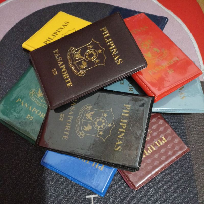 PASSPORT HOLDER/JACKET/PROTECTOR ( WITH PLASTIC COVER) | Shopee Philippines