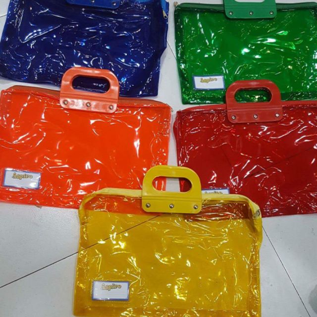 Expanding Plastic Envelope w/ Handle (Zipper Type) | Shopee Philippines