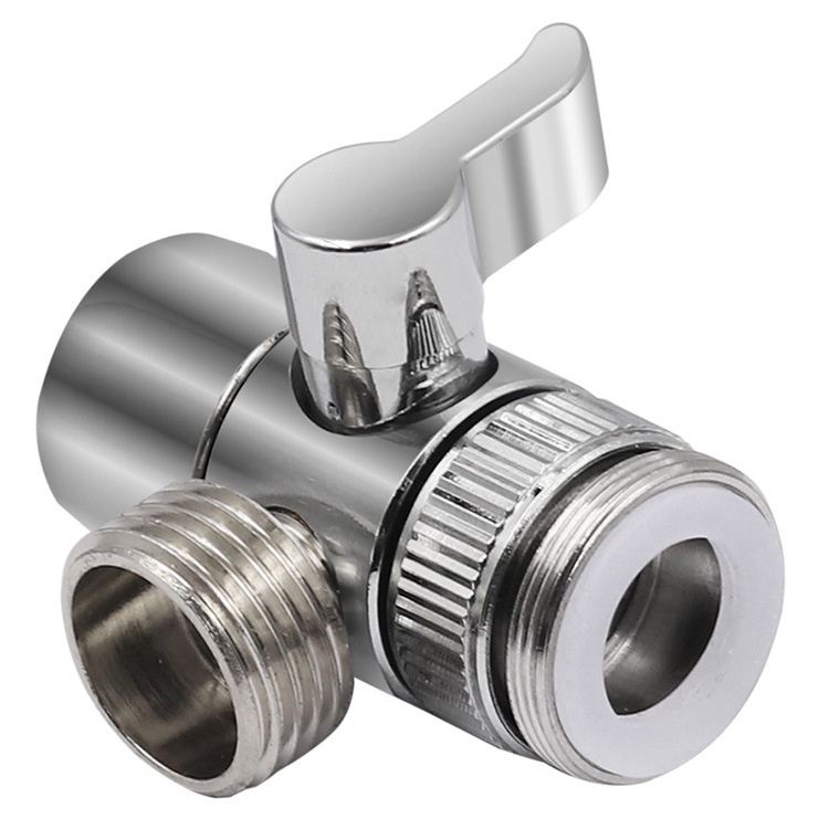 Faucet Split Water Separator 4 Points Three-Way Valve Conversion Joint ...