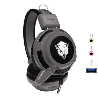 Badwolf Stereo Gaming Headset With Mic - Original Led For Pc Laptop ...
