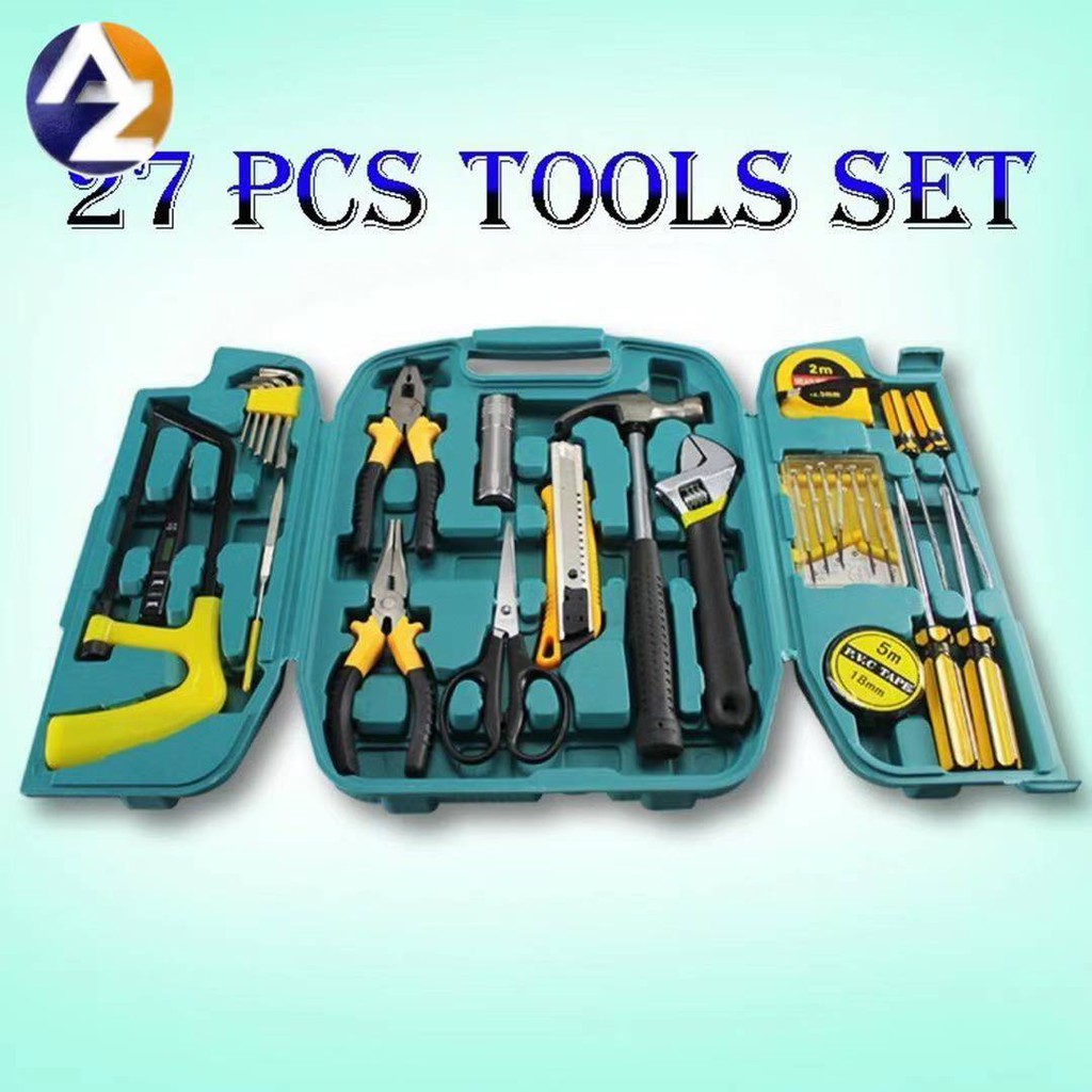 AZ 27 Pcs Tools Set Very Affordable | Shopee Philippines