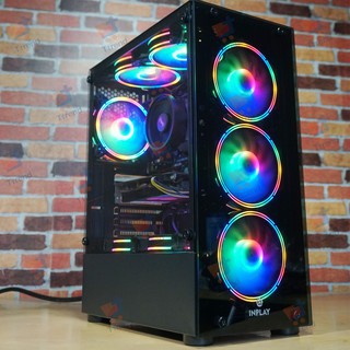 InPlay Meteor 01 Mid Tower Gaming Case Black, Tempered Glass, Cheapest ...