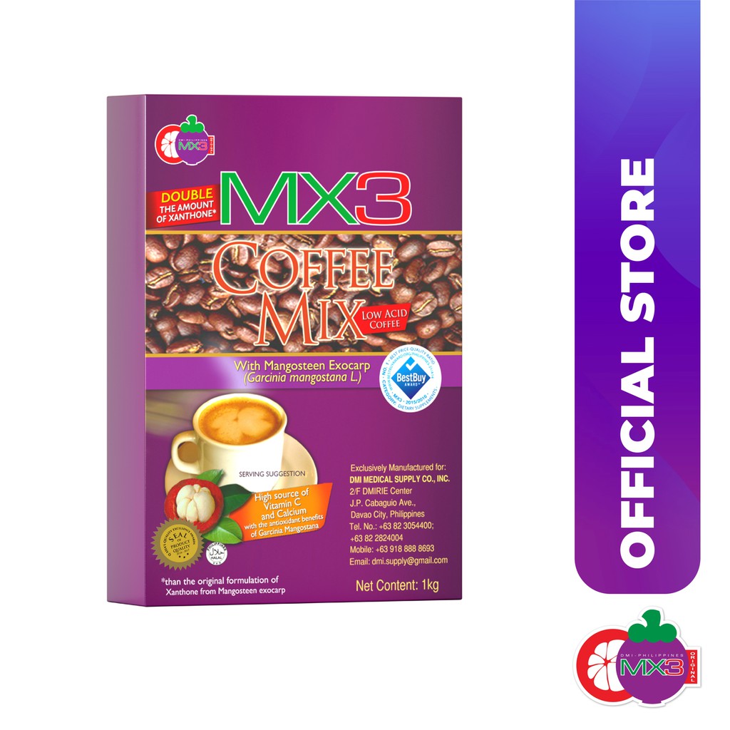 MX3 Coffee Mix with G. Mangostana 1kg | Shopee Philippines