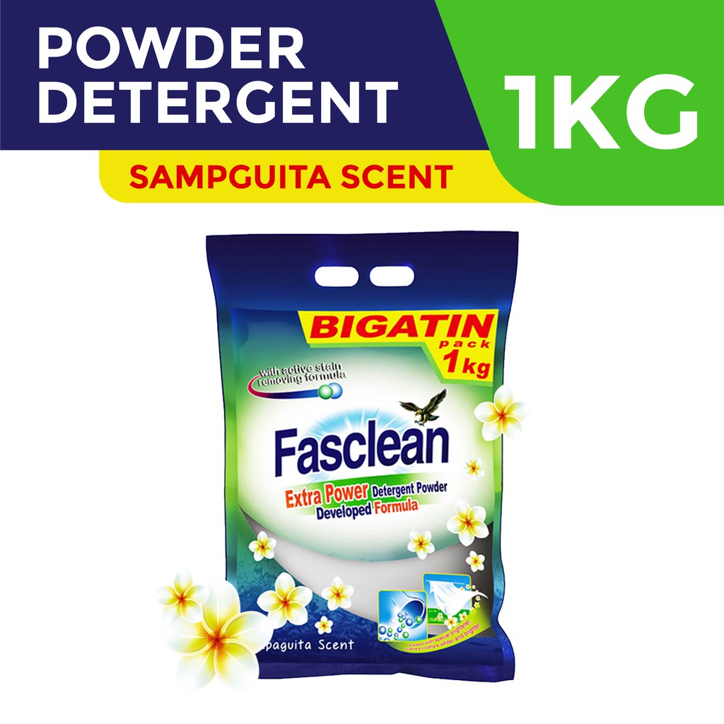FasClean Detergent Bigatin 1kg | Shopee Philippines