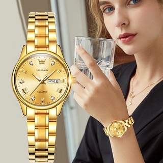 Buy 1 Take 1 Necklace Olevs Watch For Woman Waterproof Original Relo ...