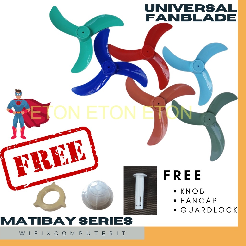 Durable Electric Fan Blade Elesi 16" (Asahi/Hanabishi/Camel/Dowell ...