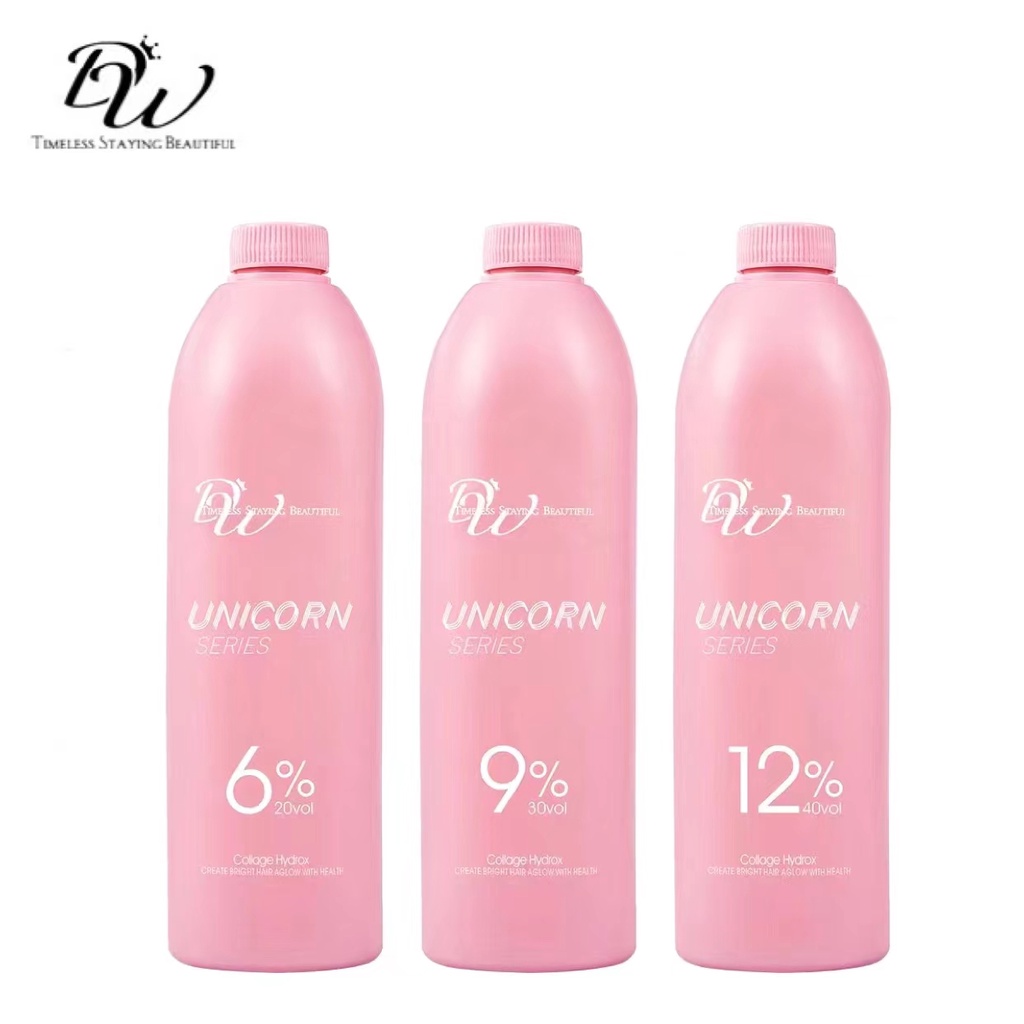 DW Unicorn 6% 9% 12% Collagen Hydrox Oxidizer Hydrogen Peroxide ...